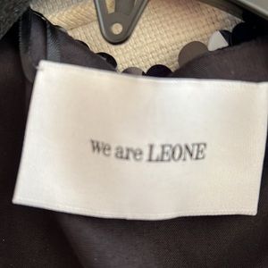 We Are Leon | Dresses | We Are Leon Designer Sequin Wrap Dress With ...